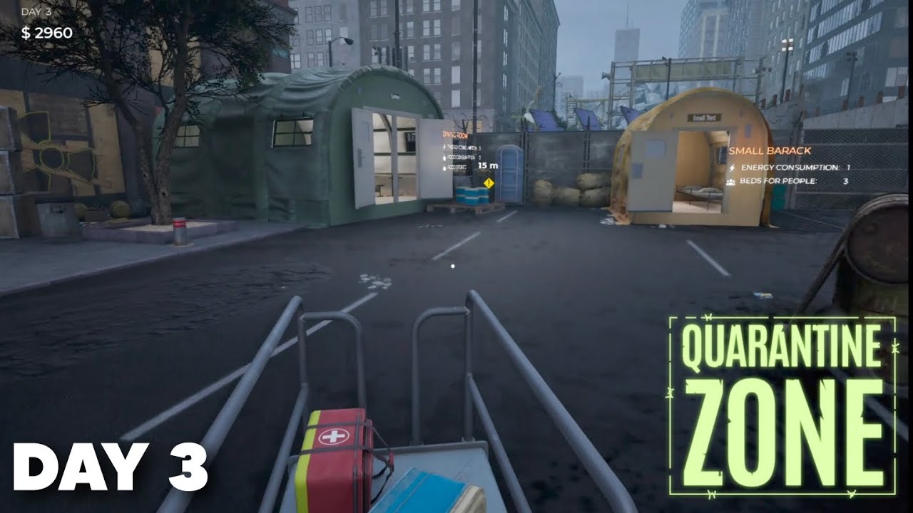 Inspect survivors at Quarantine zone DAY 3 |Barack|- Quarantine Zone # ...