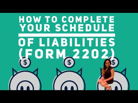 How to Complete Form 2202 - YouTube