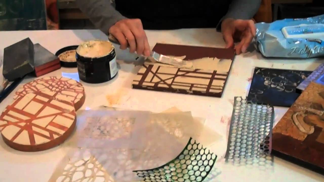 Wood Icing & Stencil Demo.mp4 - YouTube