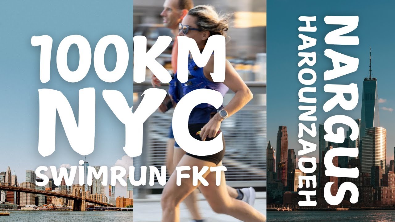 100km New York City Swimrun FKT with Nargus Harounzadeh - YouTube