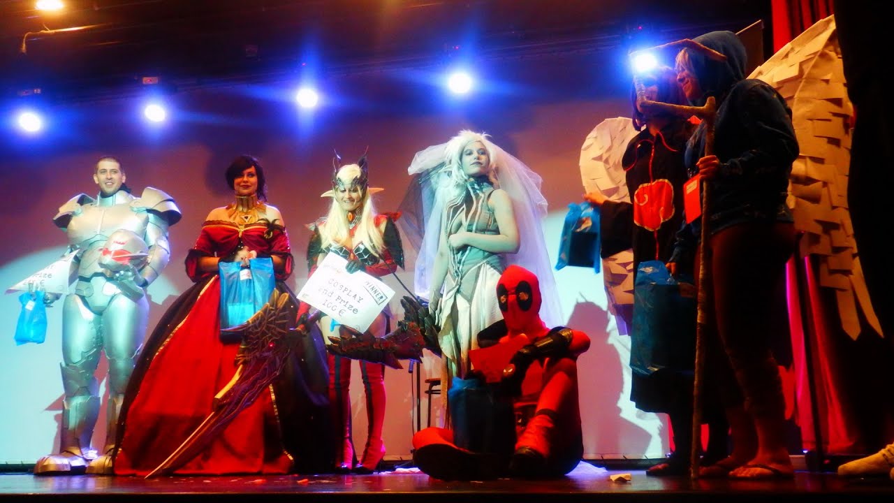 GameAthlon 2015 - Cosplay Contest (1080p / 60fps / Athens / Greece / 19 ...
