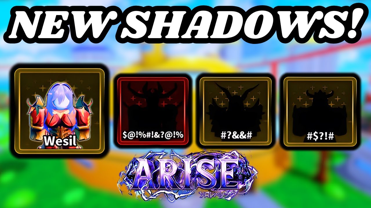 HOW TO GET the NEW SHADOWS in ROBLOX ARISE CROSSOVER! NEW STRONGEST G ...