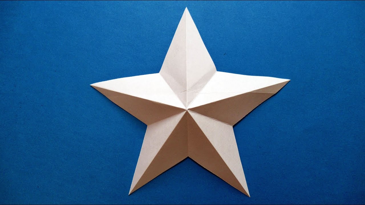 How to make simple & easy paper star | DIY Paper Craft Ideas, Videos ...