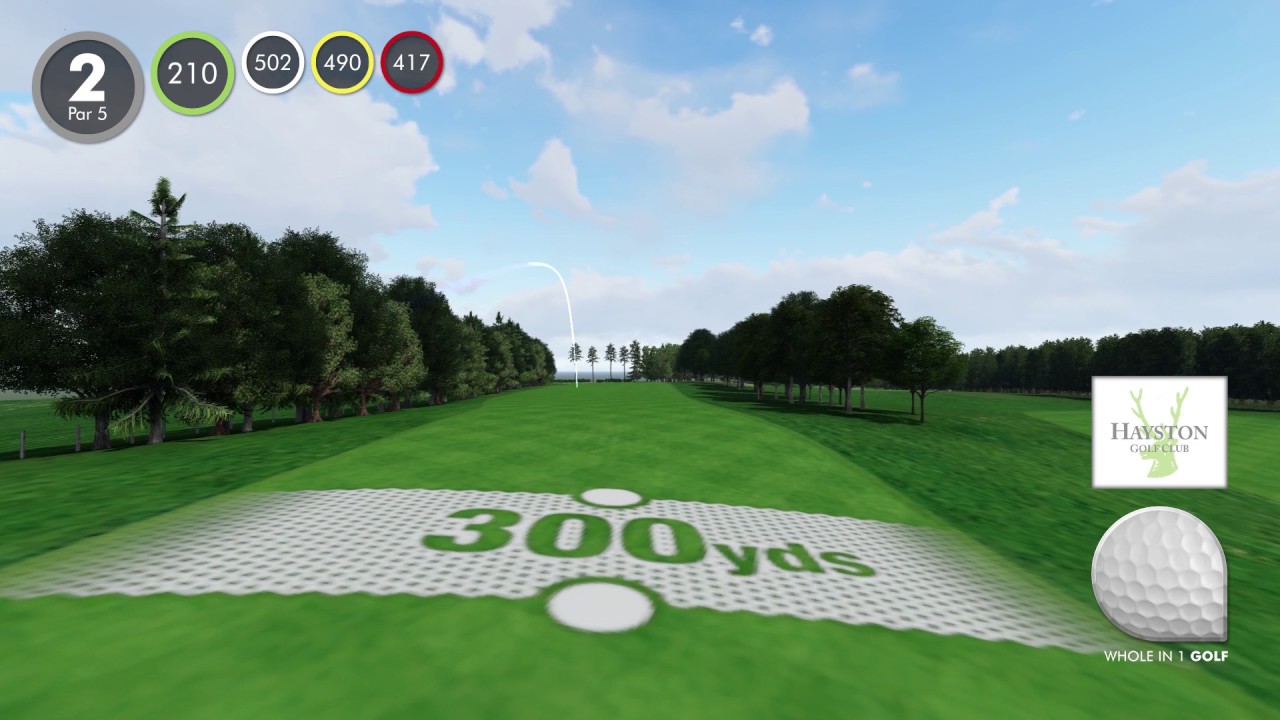 Hayston Golf Club - Hole 2 - YouTube