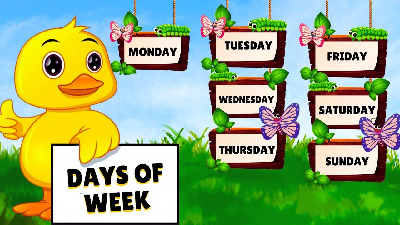 Days of the week song | Learn seven days of week song | Seven days of ...