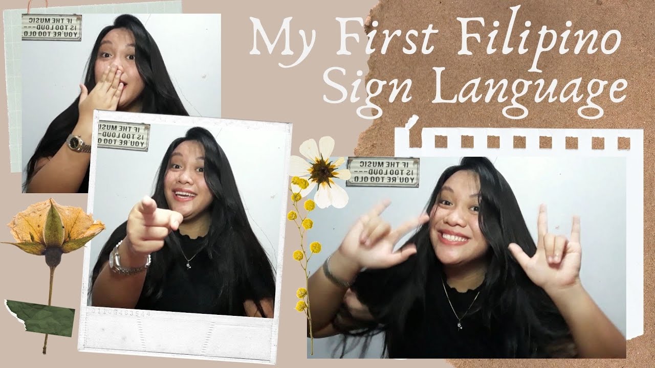 Introduce Yourself (Filipino Sign Language) - YouTube