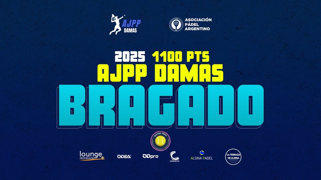 AJPP PADEL DAMAS - 1100 PUNTOS - BRAGADO - SEMIFINALES - YouTube