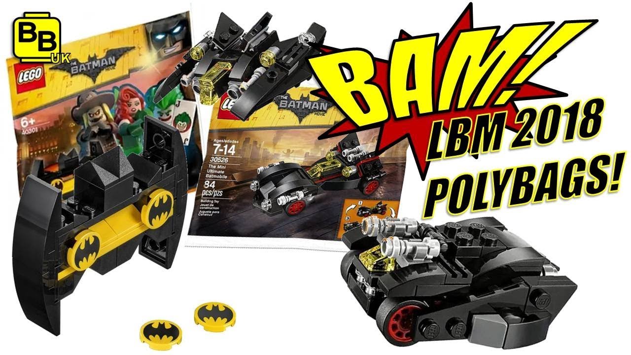 2018 LEGO BATMAN MOVIE POLYBAGS REVEALED! - YouTube