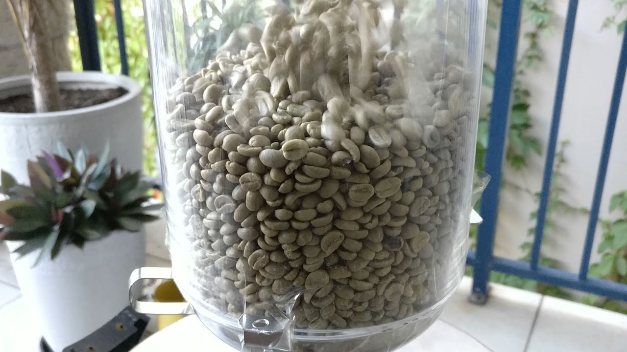 Bean Circulation Test 1 - 1.25kg - YouTube