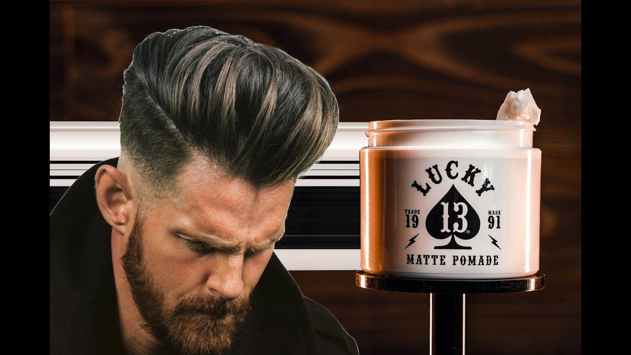 Lucky 13 Matte Pomade l The Trojan Horse Of Pomades! - YouTube