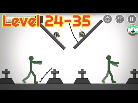 Stickman Hello Stars Level 24-35 Android Gameplay - YouTube