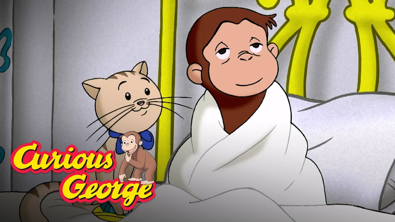 Curious George 🐵 George Gets Sick 🐵 Kids Cartoon 🐵 Kids Movies 🐵 Videos ...