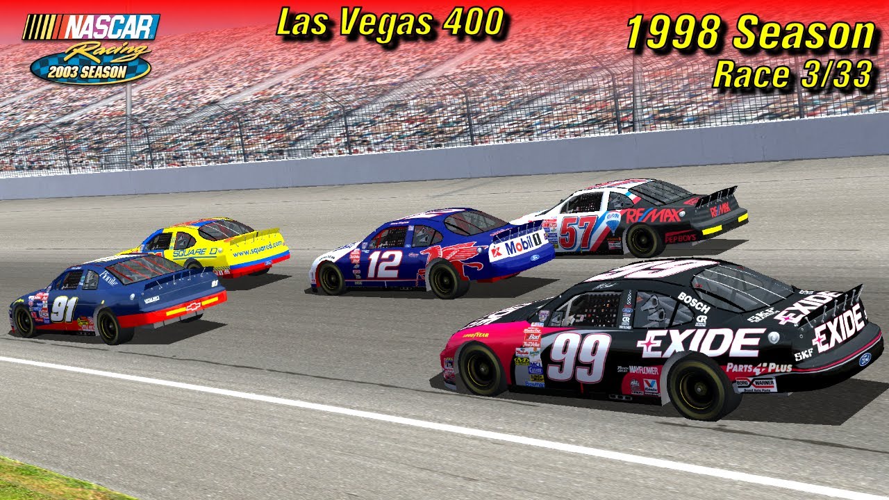 NR2003 1998 Season | Race 3/33 - Las Vegas 400 at Las Vegas - YouTube