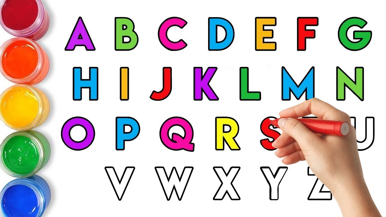A to Z alphabet for kids,Collection for writing along dotted line for ...