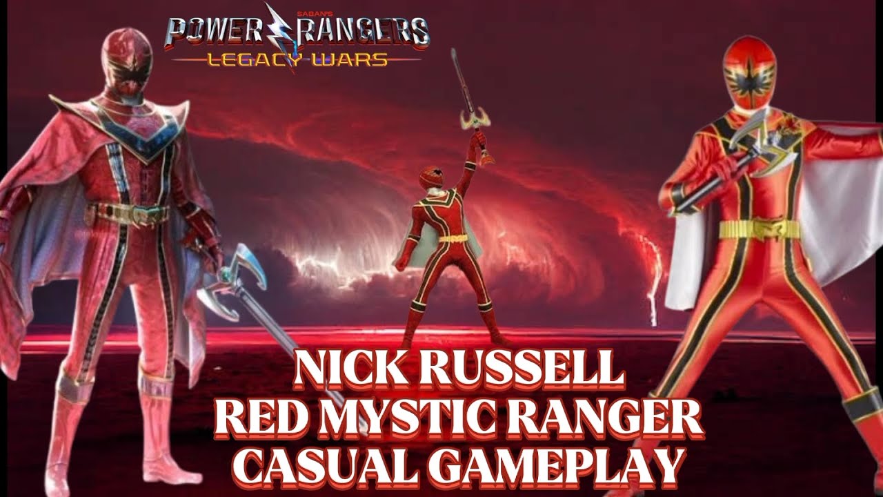 Nick Russell Casual Gameplay | POWER RANGER LEGACY WARS - YouTube