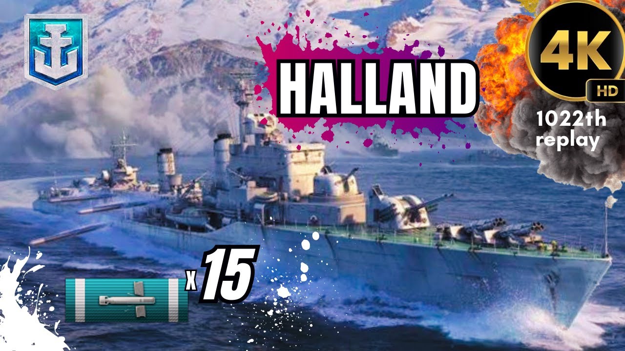HALLAND World of Warships FASTEST TORPEDOES are AMAZING #wows # ...