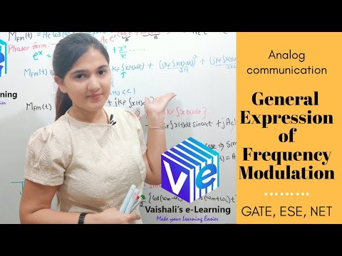 L 44 I General Expression of FM | Introduction to Narrow Band Frequency ...