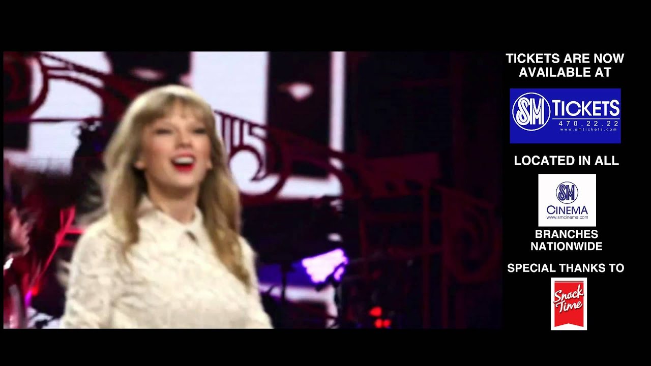 TAYLOR SWIFT TO BRING THE RED TOUR TO MANILA ON JUNE 6, 2014 - YouTube