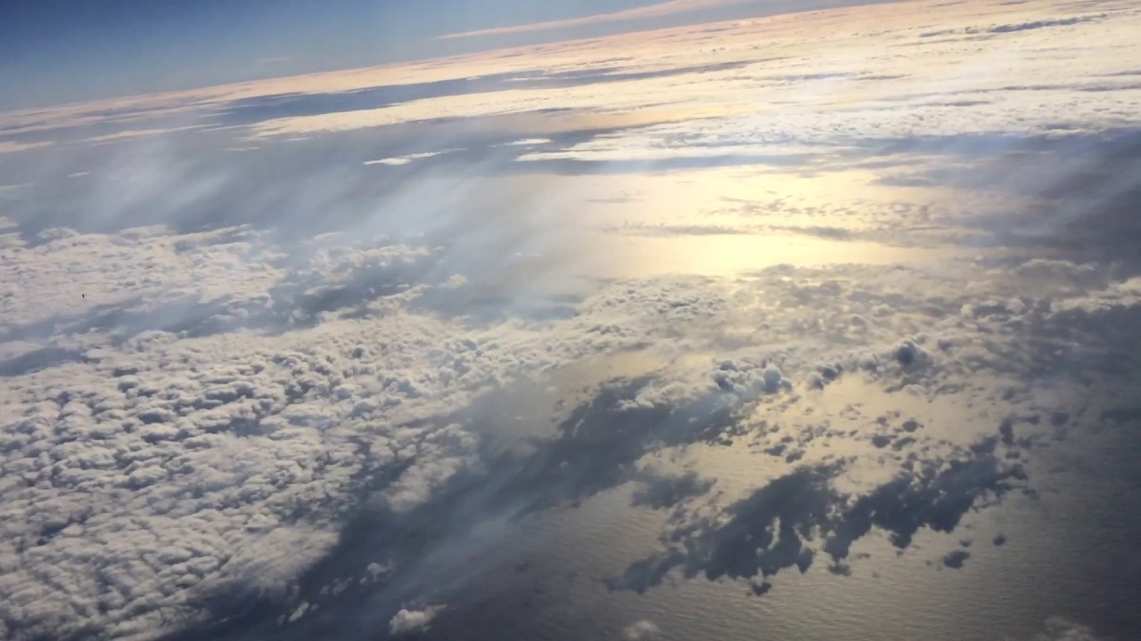 Hawk eye view over Atlantic - YouTube