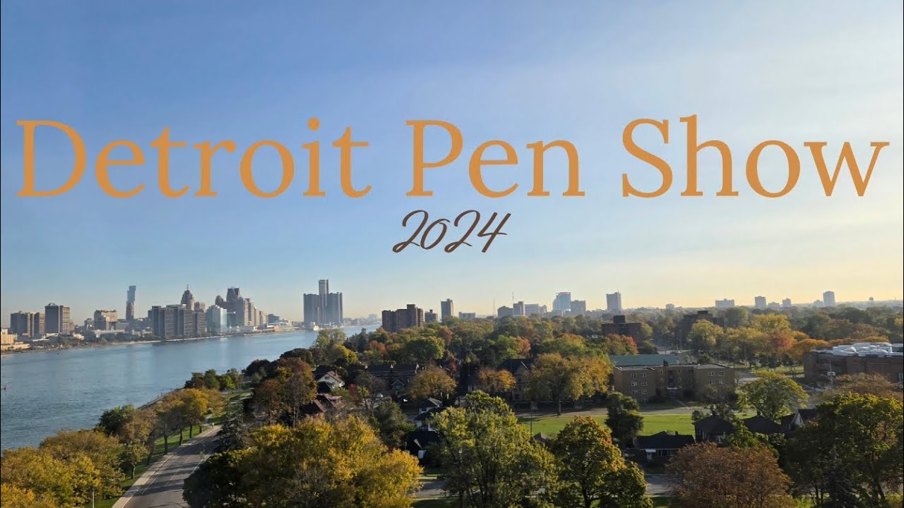 Detroit Pen Show Footage & HAUL! ☆2024☆ - YouTube
