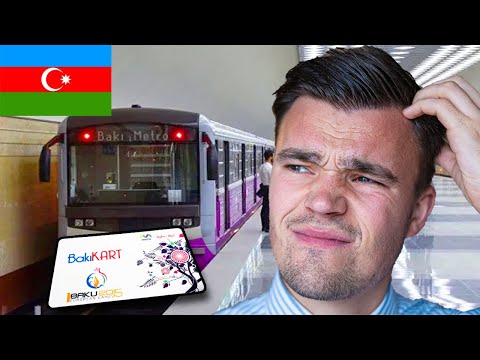 $0.15 Metro Adventure in Baku, Azerbaijan 🇦🇿