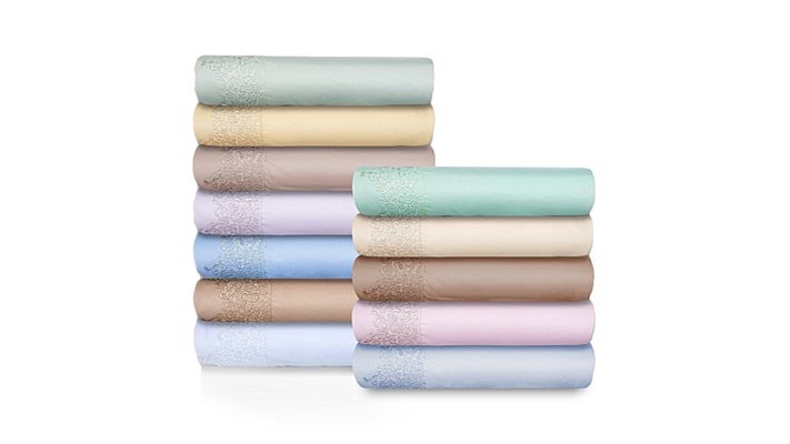 Highgate Manor 6piece Microfiber Lace Sheet Set - YouTube