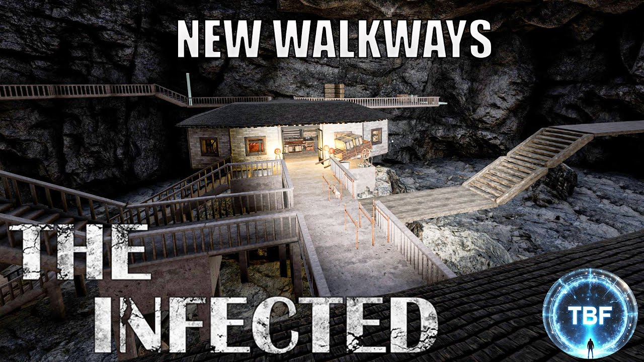 Walkways and Final Purchases! | The Infected - S06E118 Cave Build ...