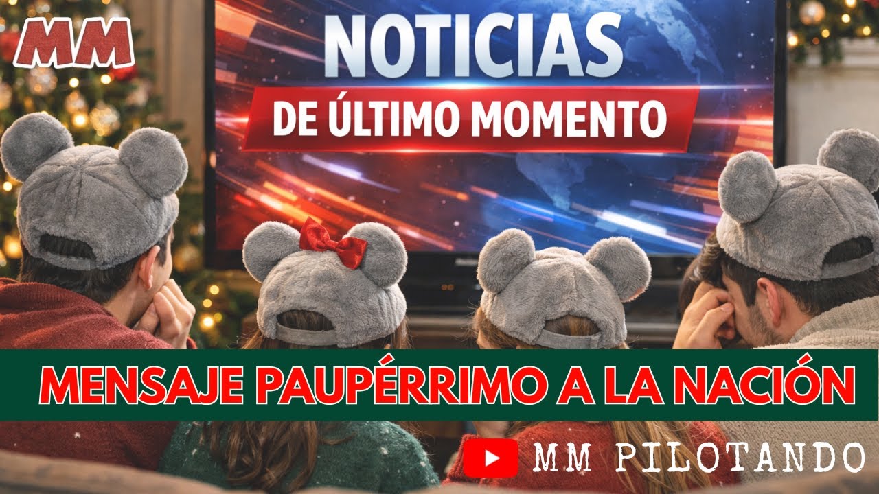 MENSAJE PAUPÉRRIMO A LA NACIÓN I GRACIAS TOTALES I MM PILOTANDO - YouTube