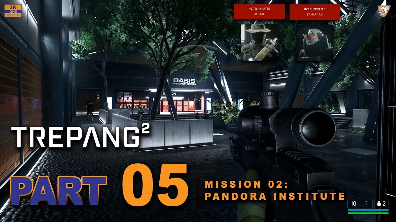 Mission 02: Pandora Institute | Trepang 2 | Full Game Walkthrough | Part 5 - YouTube