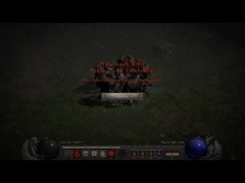I died in the loading screen... - Diablo II Resurrected - PlayStation 4 ...