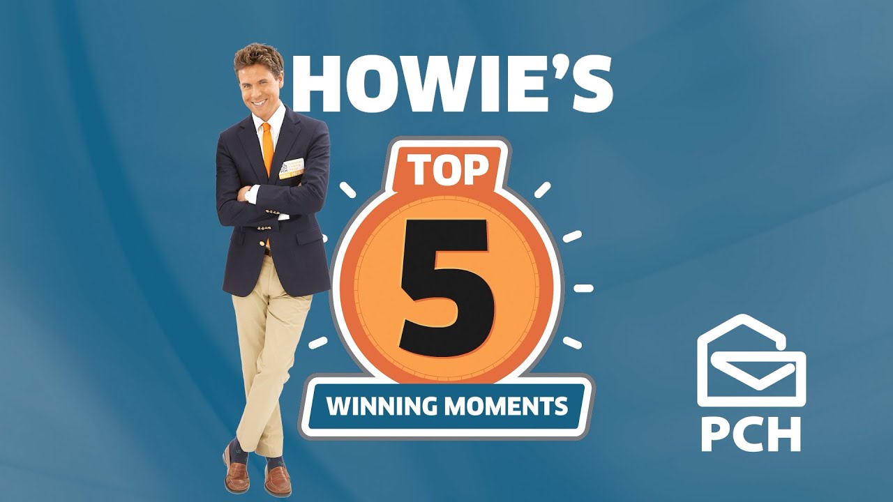 PCH: Howie's Top 5 Favorite Winning Moments! - YouTube