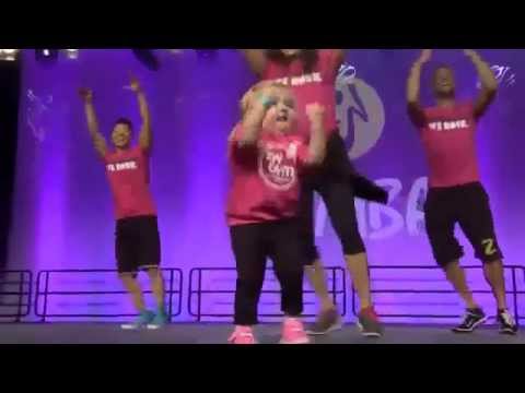 Audrey at the International Zumba Convention in Orlando!!