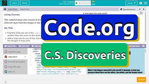 Code.org Lesson 17 CSS Classes | Complete Lesson | Tutorial with Answers | Unit 2 Web ...
