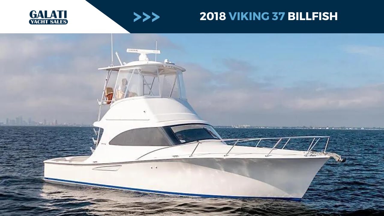 2018 Viking 37 Billfish For Sale "R & D" - YouTube