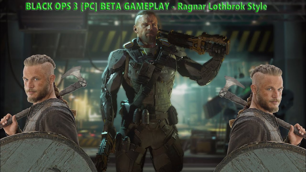 Black Ops 3 Beta [PC] Knife Gameplay - Ragnar Lothbrok! - YouTube