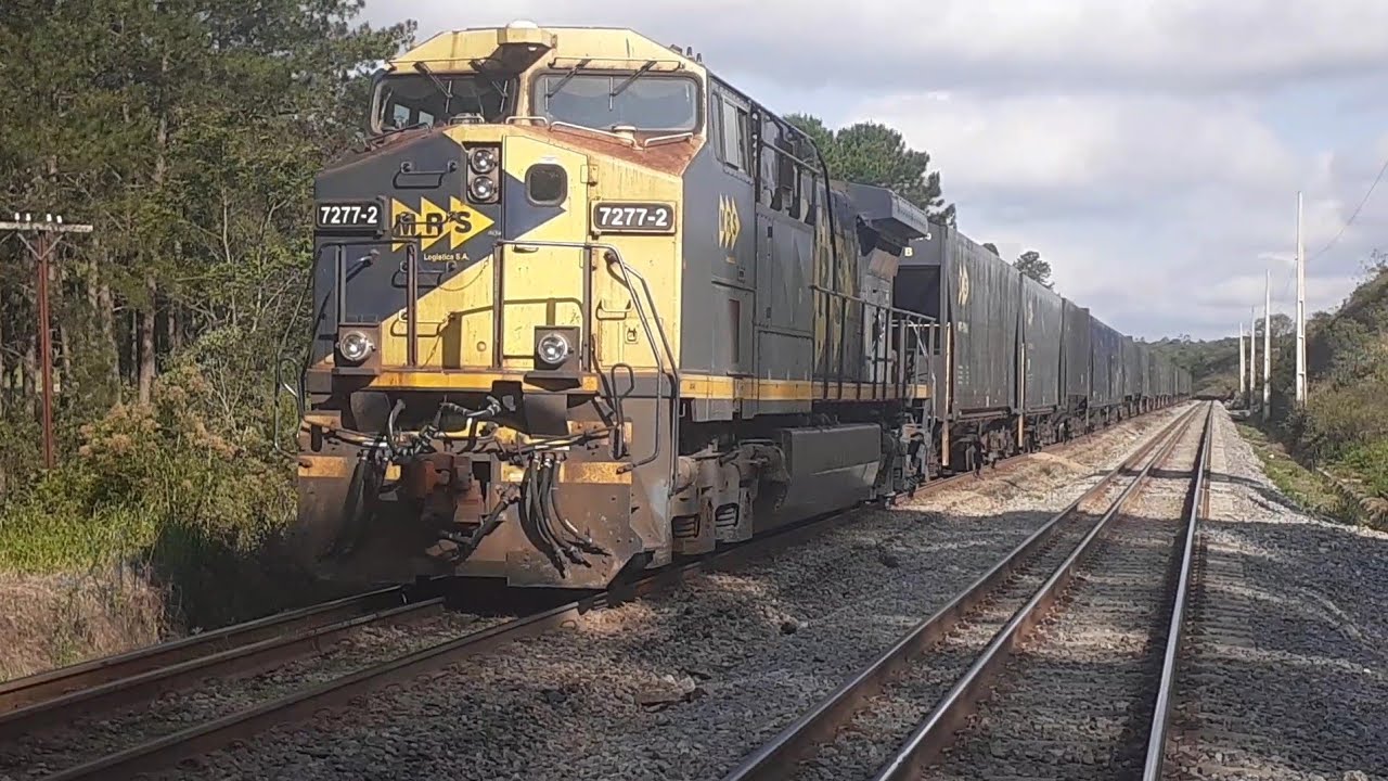Locomotivas MRS Ac44i Em Oitavo Ponto Na Subida - YouTube