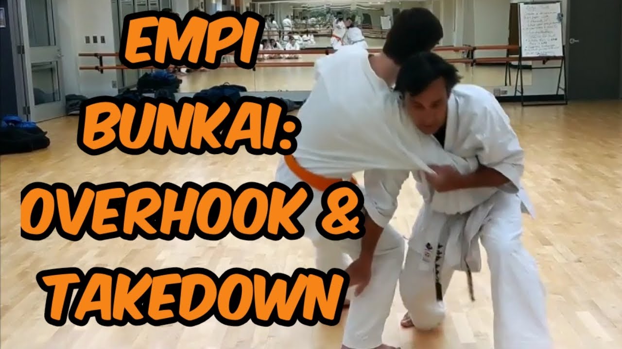 Empi Bunkai Overhook and Takedown - YouTube