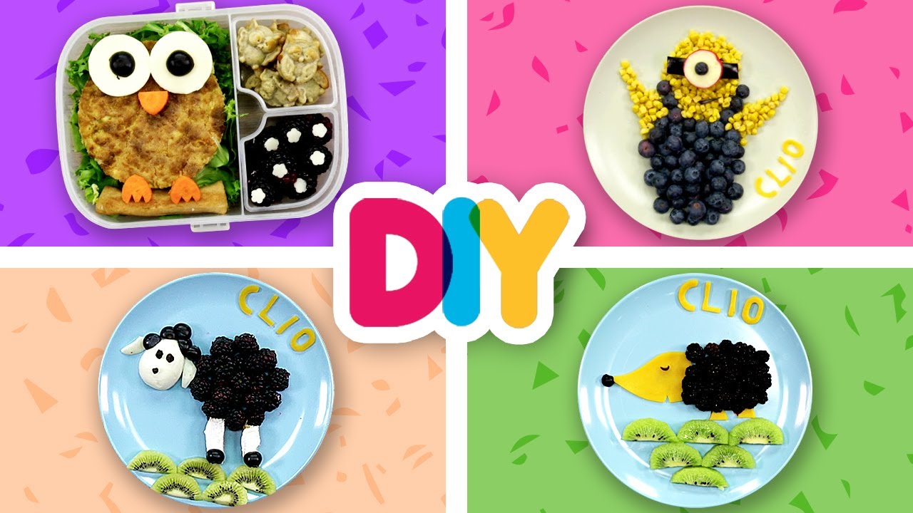 4 AMAZING Food Art Snacks you'll love | Healthy-n-Yummy | DIY Labs ...