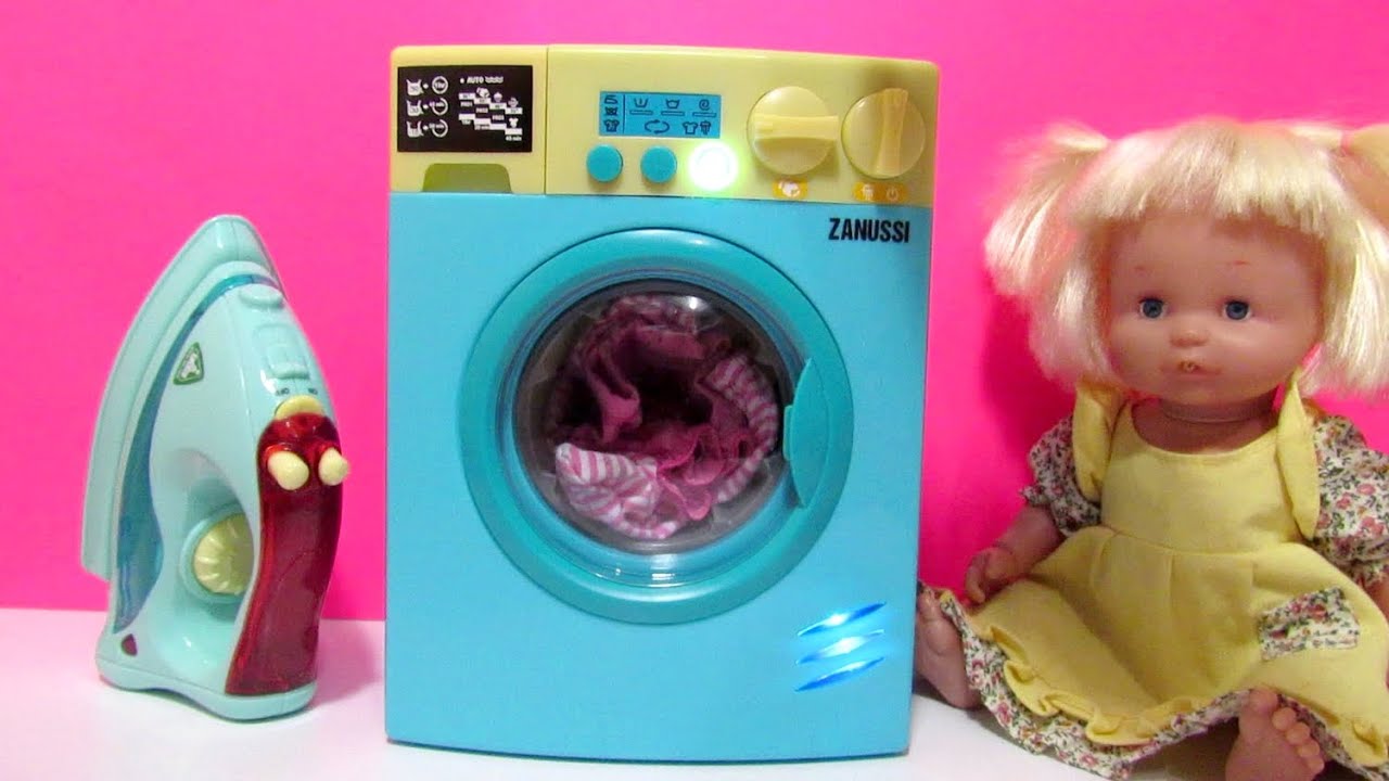 Детская игрушечная стиральная машина Toy Washing Machine Zanussi HTI ...