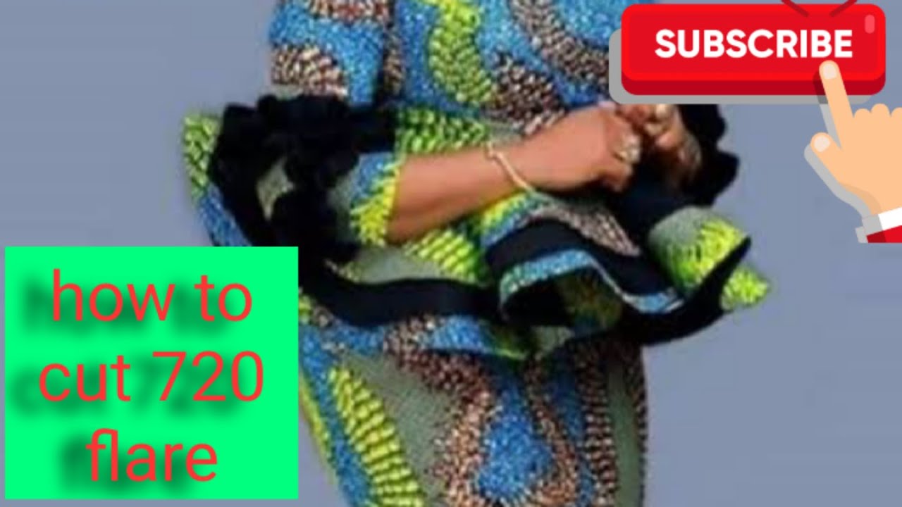 How to cut 720 flare_#peplum top_#flare - YouTube