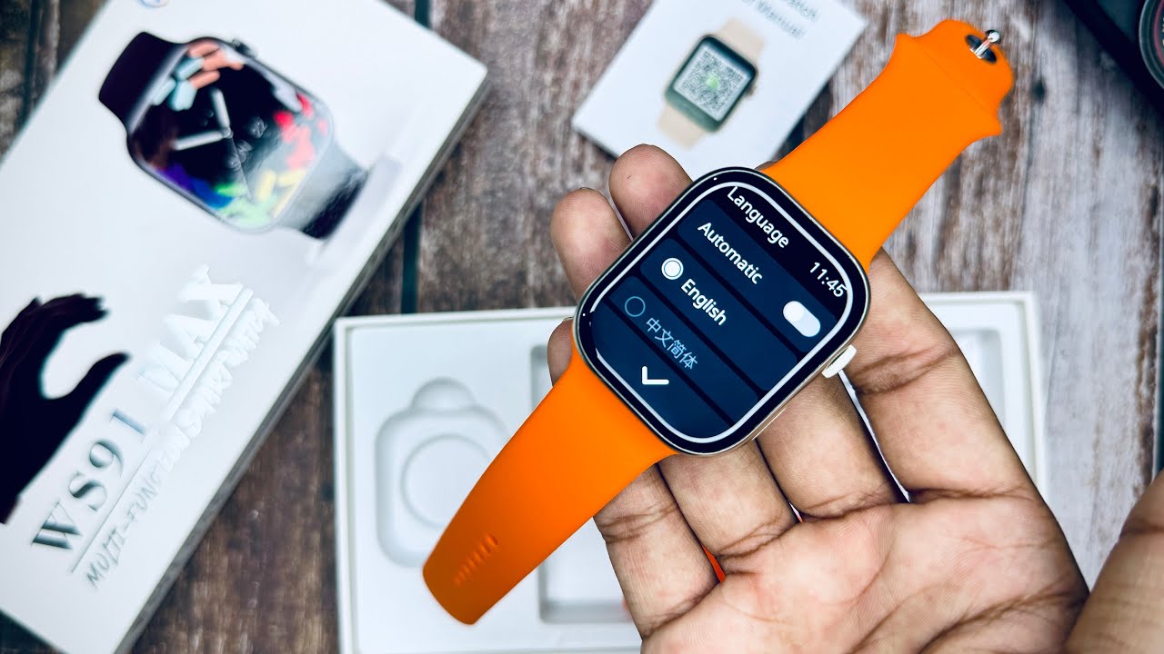 How to set English Language in WS57 Smart Watch Series 9?! - YouTube