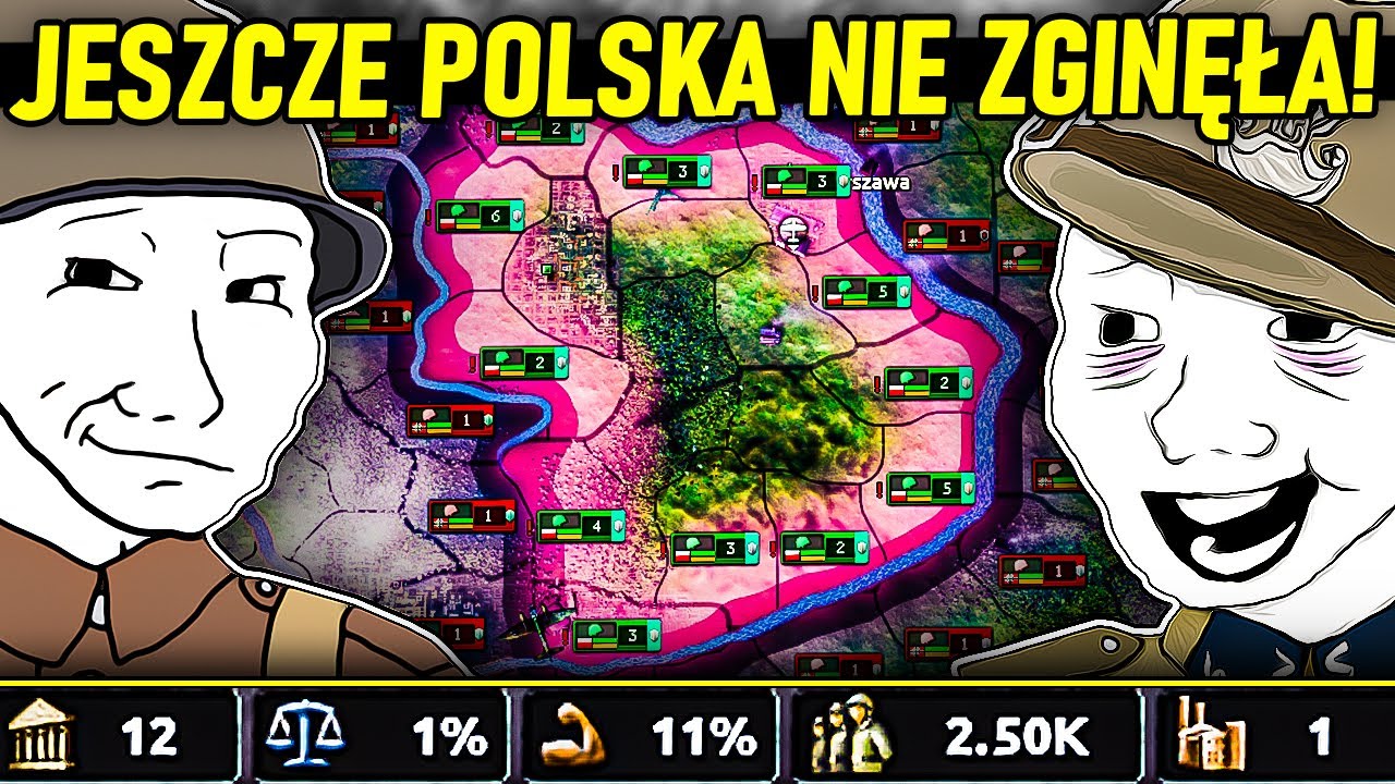 WIELKA OBRONA POLSKI W 1939 ROKU NA STARYM HEARTS OF IRON 4 - YouTube