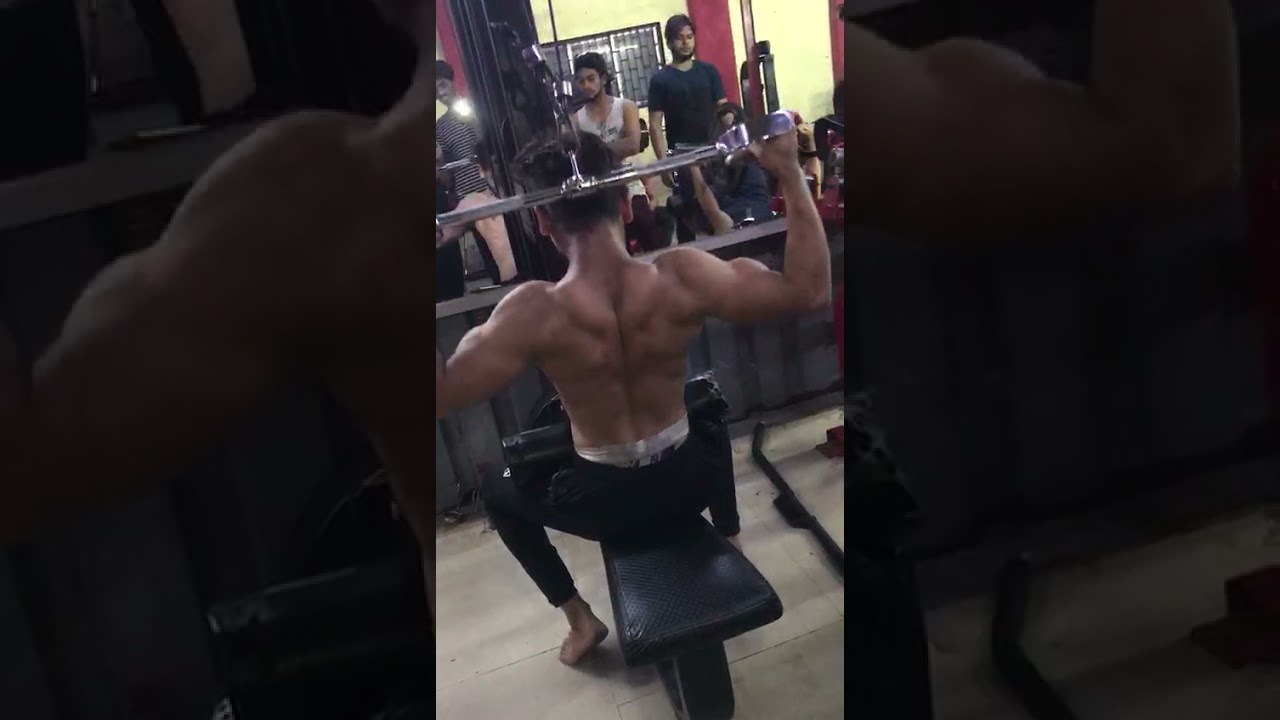 At the gym back day - YouTube