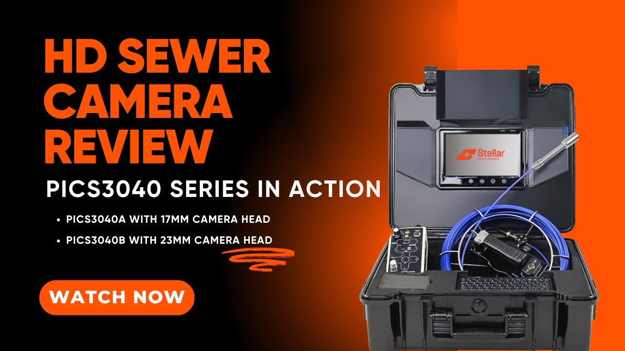 Sewer Pipe Inspection Camera | Unboxing & Usage Guide - YouTube