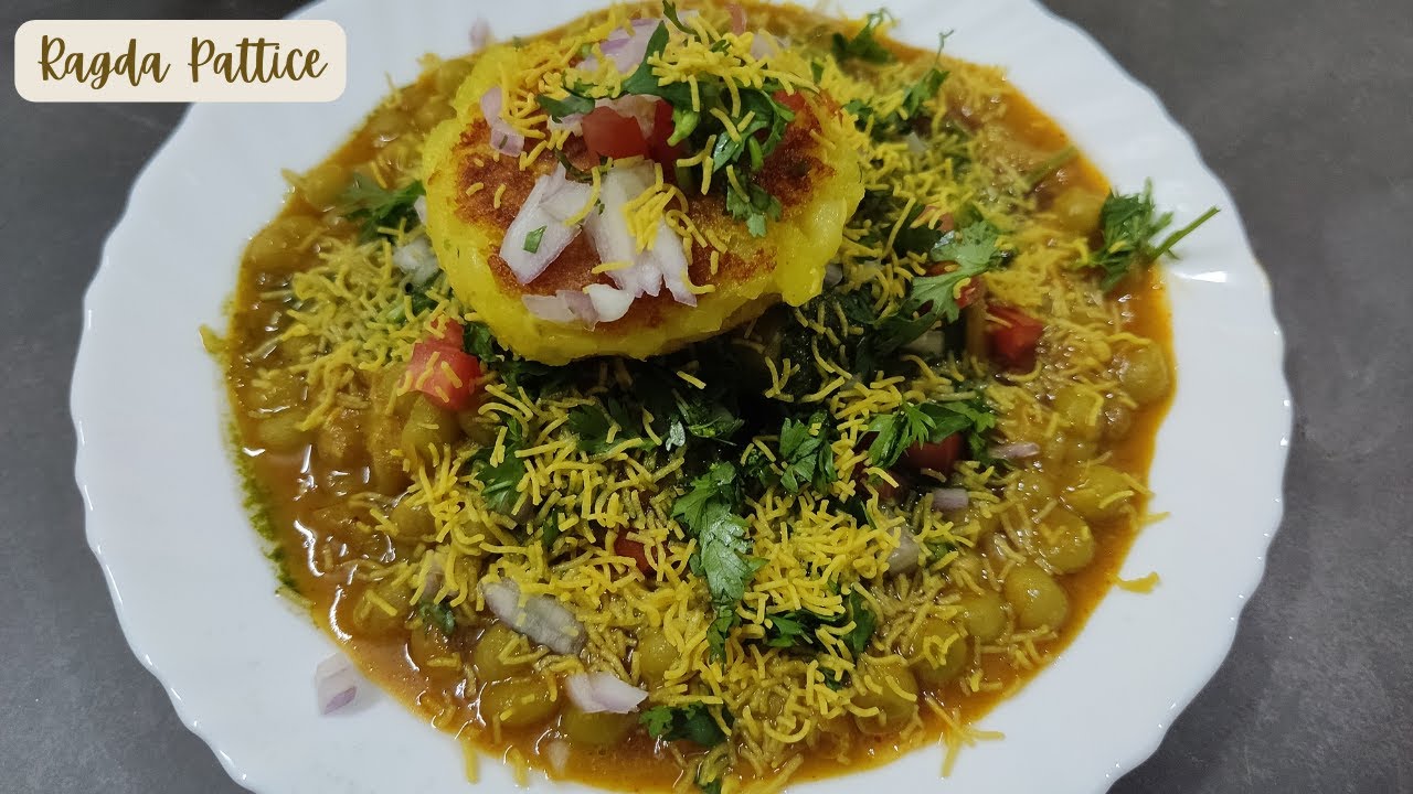 चटपटीत रगडा पॅटीस | Ragada Patties Recipe | Indian Street Food | Easy ...