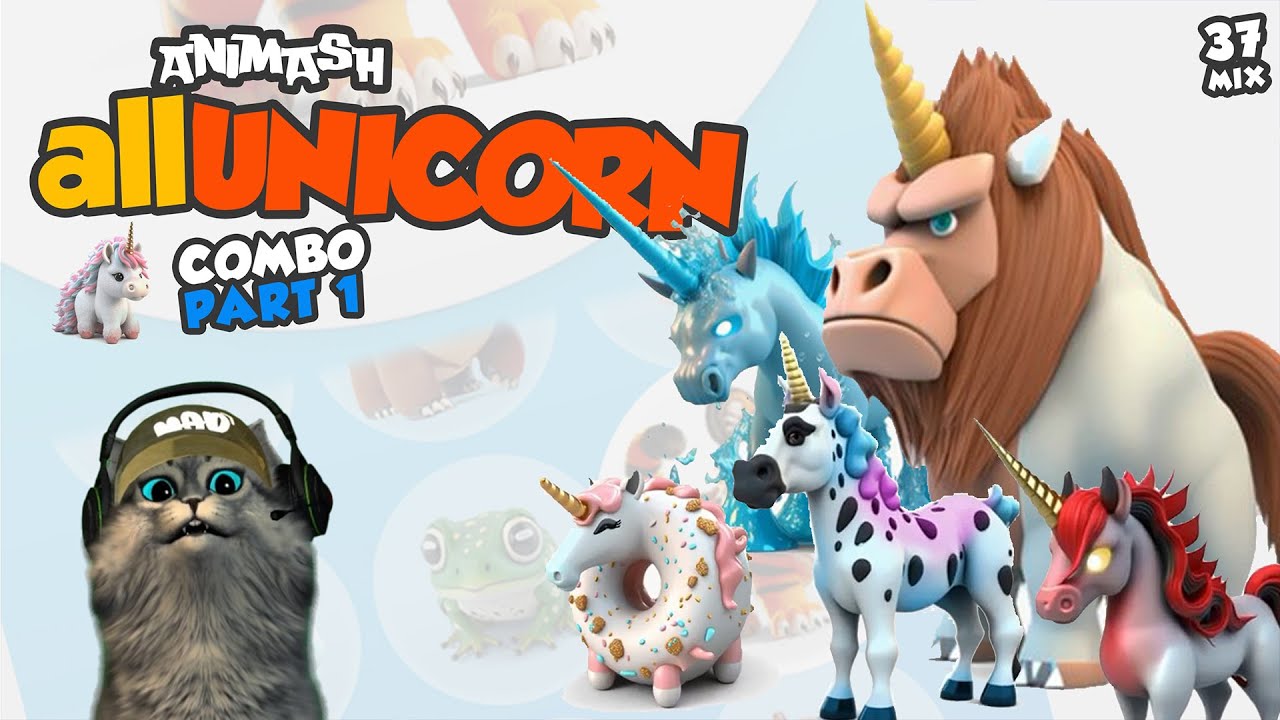 Animash UNICORN part1 supreme review animash fusion - YouTube