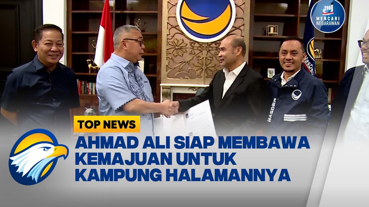Partai NasDem Usung Ahmad Ali Maju Pilgub Sulawesi Tengah [TOP NEWS ...