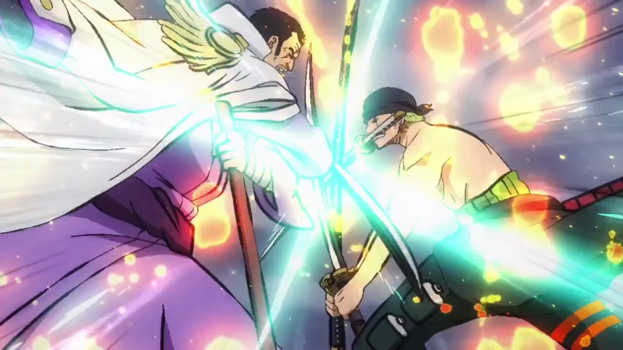 Zorro vs Fujitora | ALL FIGHTS FULL ! - YouTube