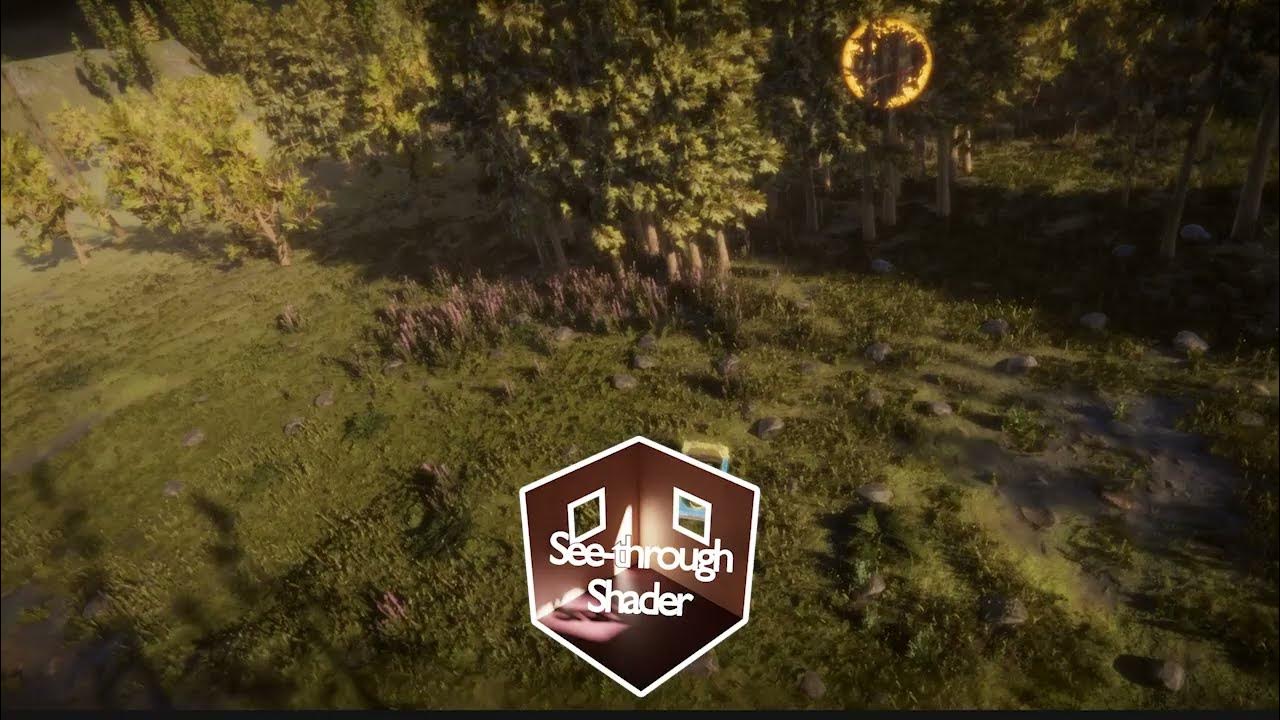 #unity Awesome HDRP Demo with the See-through Shader - YouTube