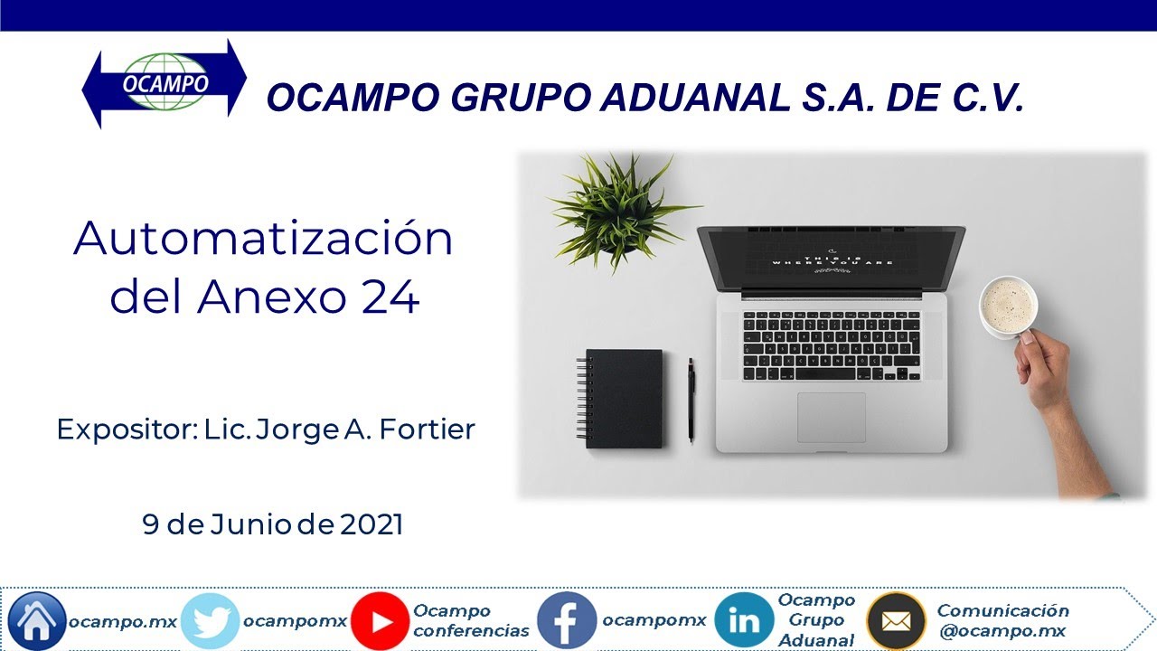 Importancia del anexo 24 - YouTube
